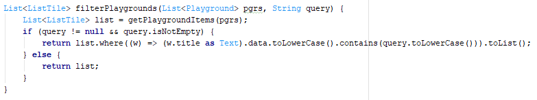 My first Flutter app